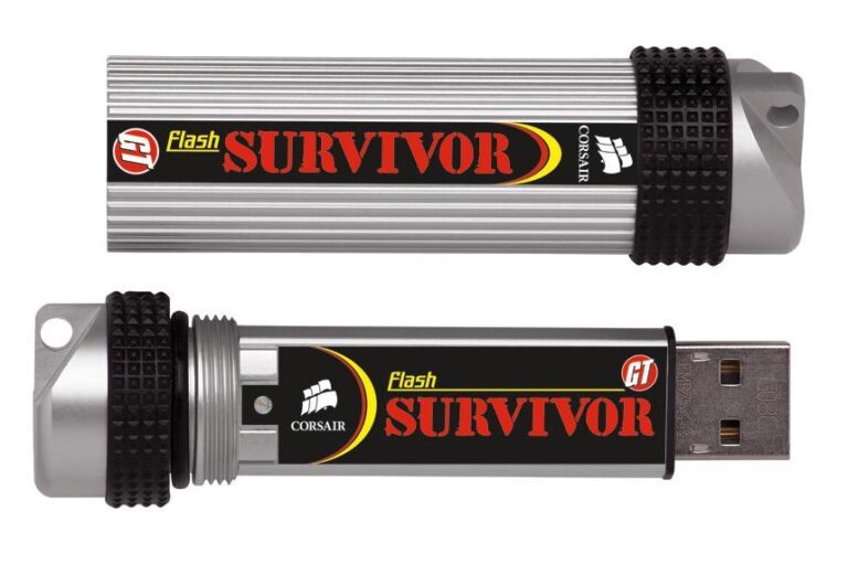 Comparatif Corsair Flash Survivor GTR contre Corsair Flash Voyager ...