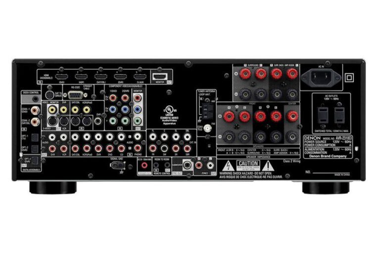 Denon AVR-2310 - Fiche technique - 01net.com
