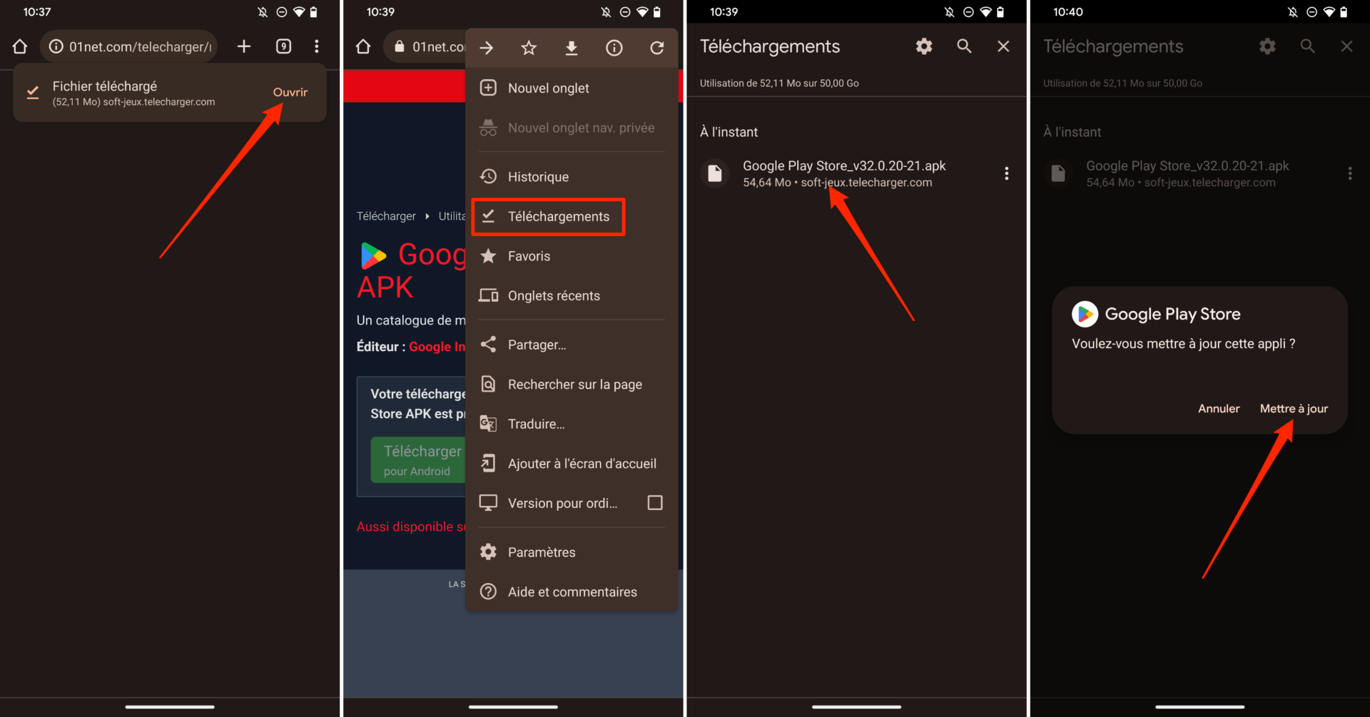 Android : comment installer un fichier APK