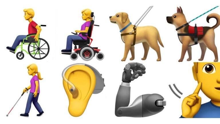 Les Emojis représentant les handicaps, une initiative d'Apple