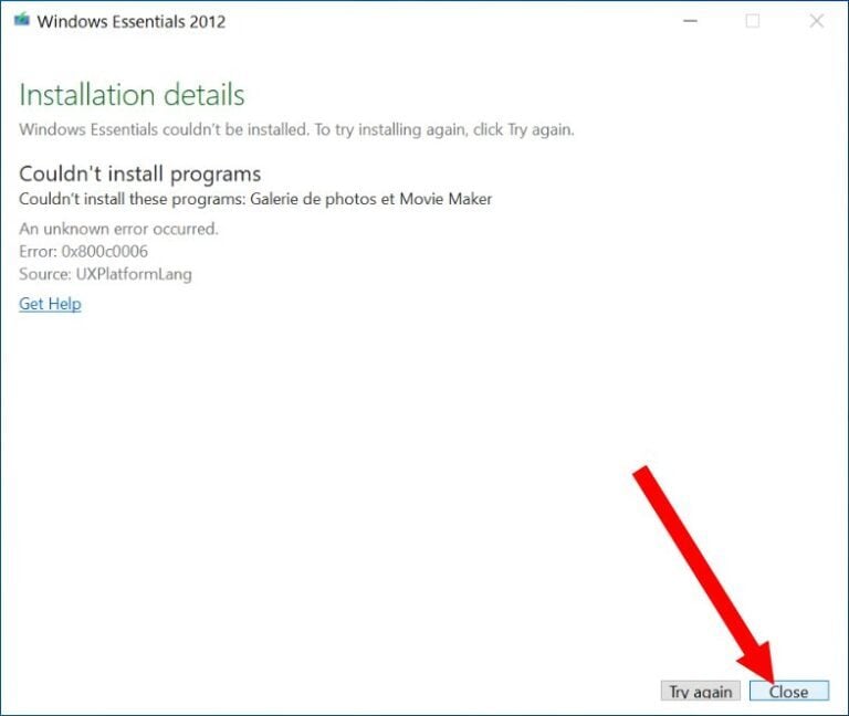 Comment installer Windows Movie Maker sur Windows 10