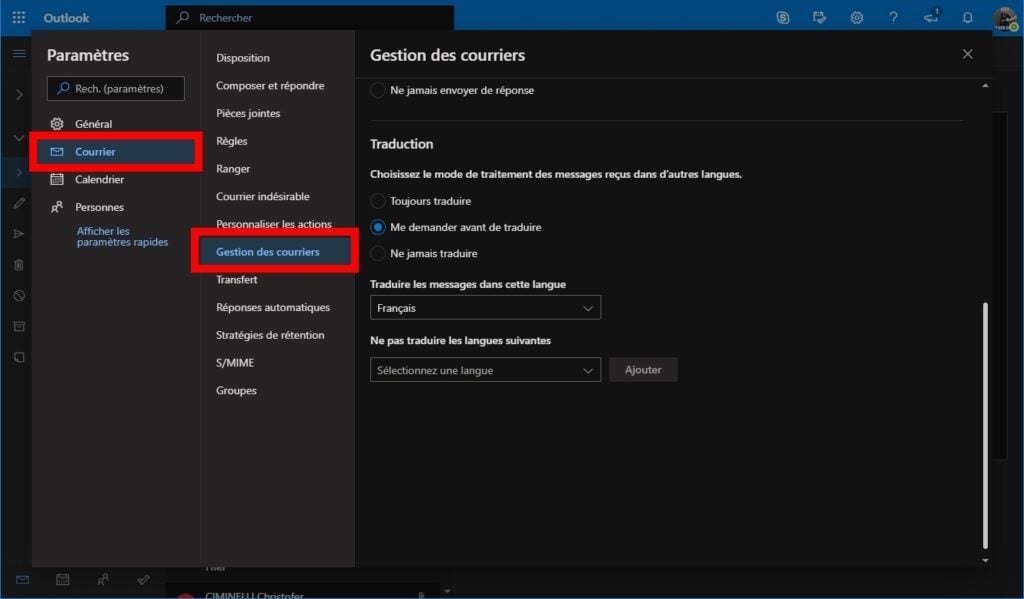 Comment traduire automatiquement vos e-mails sur la version web d’Outlook