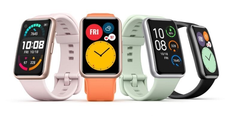 Comparatif Huawei Watch Fit contre Huawei Watch Fit 5 Pro - 01net.com
