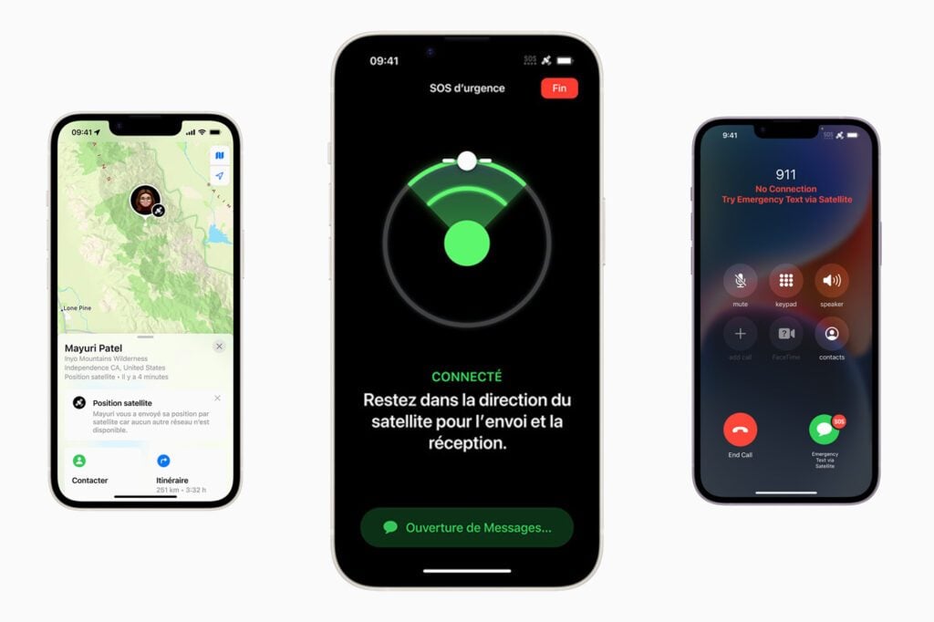iPhone 14 : les appels satellites bientôt disponibles en France