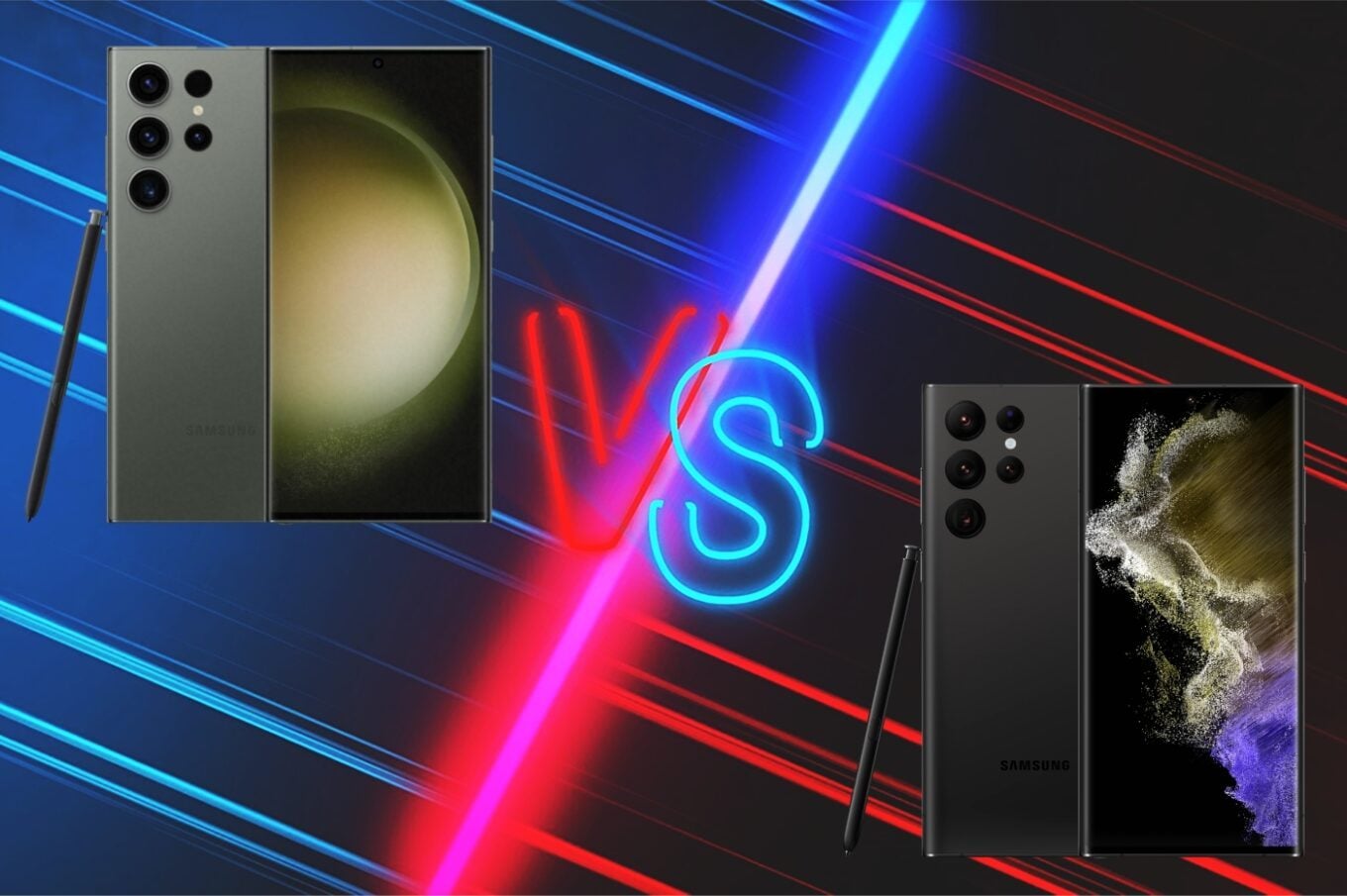 Duel : Samsung Galaxy S23 Ultra vs S22 Ultra, leurs caractéristiques ...
