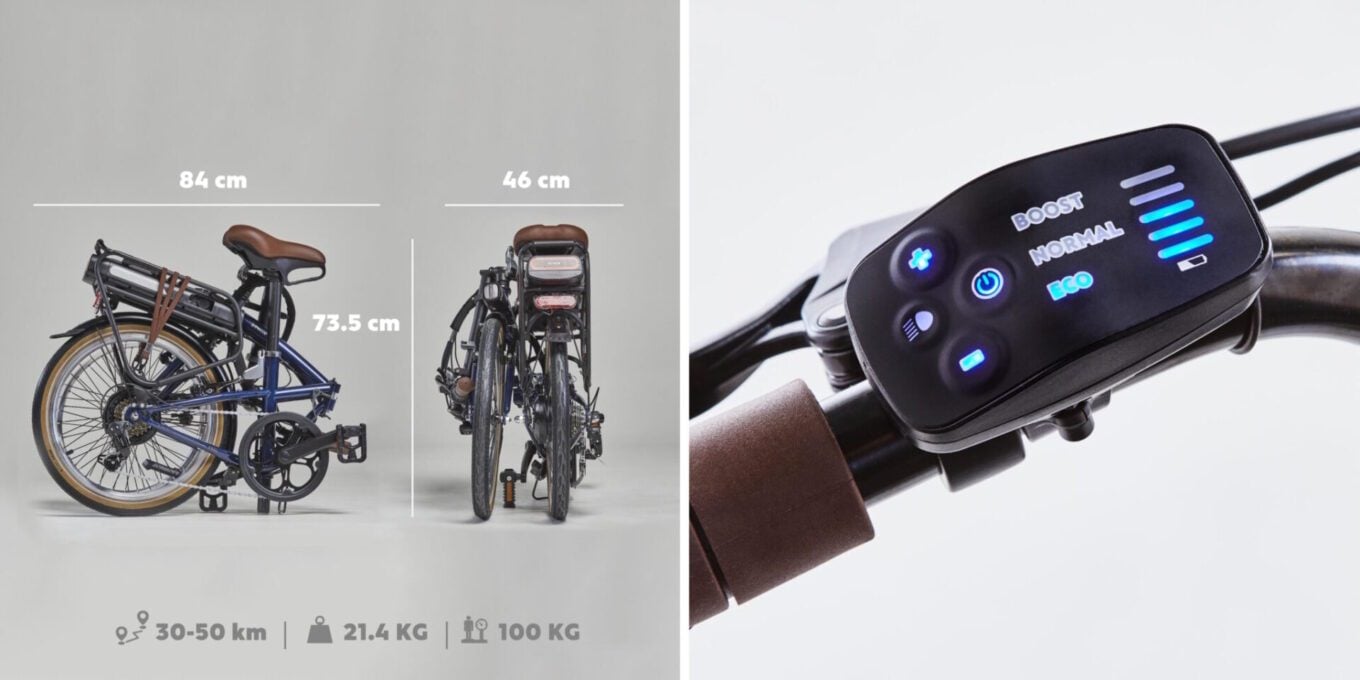 Decathlon E Fold 100 et 500 : deux nouveaux vélos électriques pliants ...