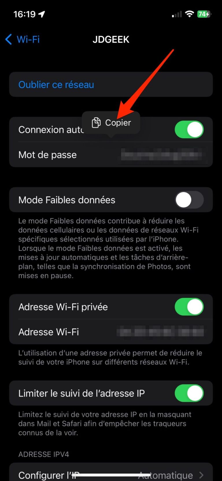 iOS : comment afficher le mot de passe Wi-Fi enregistré sur votre iPhone