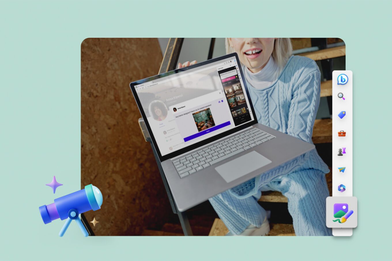 Microsoft Edge : Bing Image Creator est maintenant disponible pour tous ...