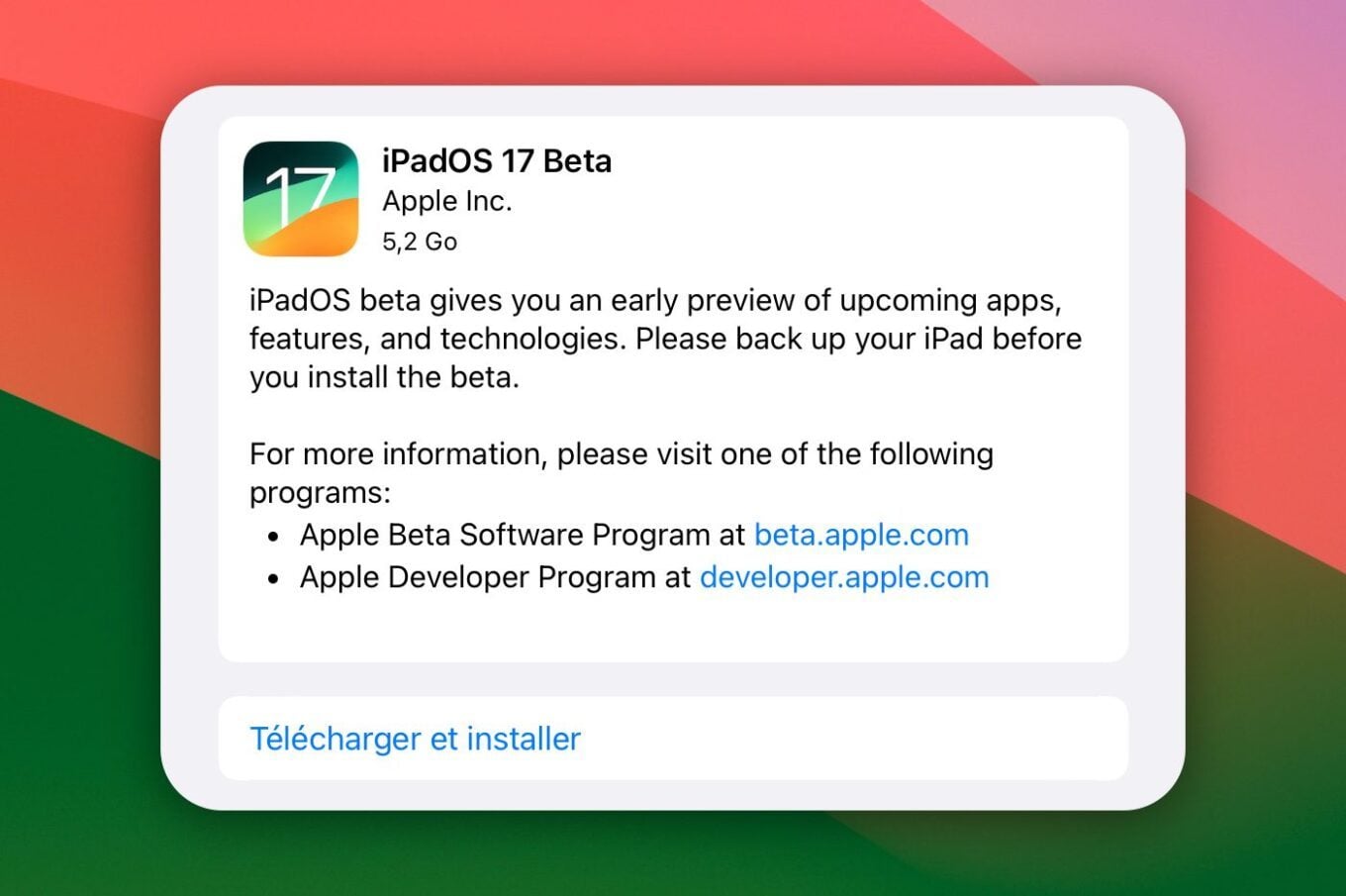 iOS 17, macOS Sonoma et les autres : comment installer les bêtas ...