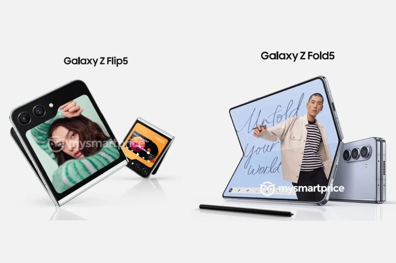 Galaxy Z Flip 5 et Z Fold 5 : les prix français fuitent et une vidéo ...
