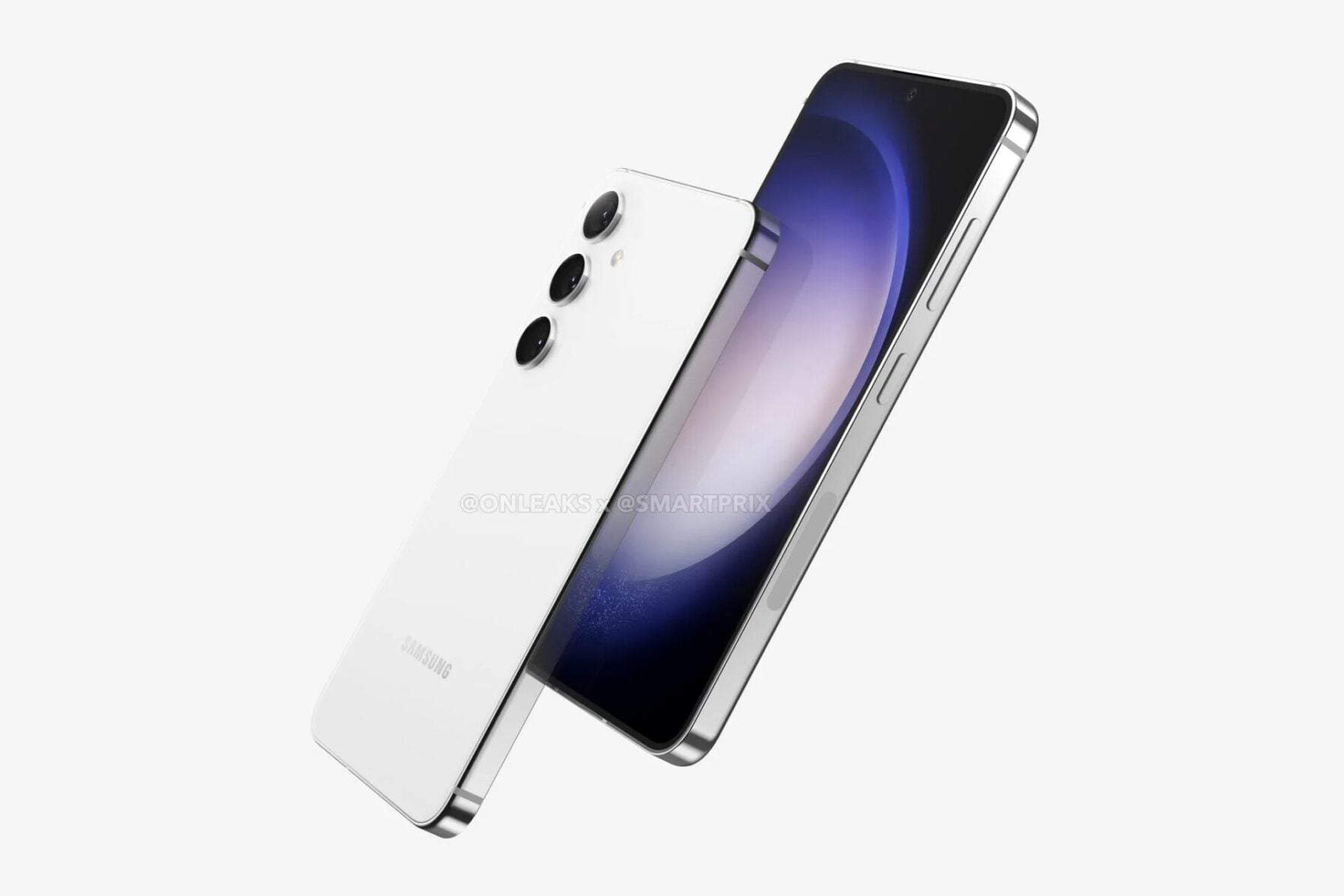 Les premières images du Galaxy S24 révèlent un design inspiré de l'iPhone