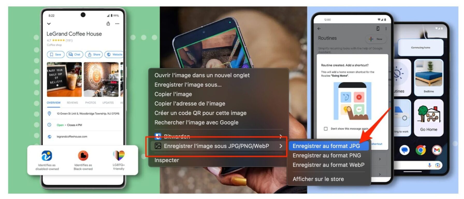 Comment convertir des images au format WebP en JPEG