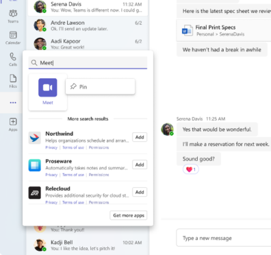 Microsoft lance Meet, une application Teams qui centralise toutes vos ...