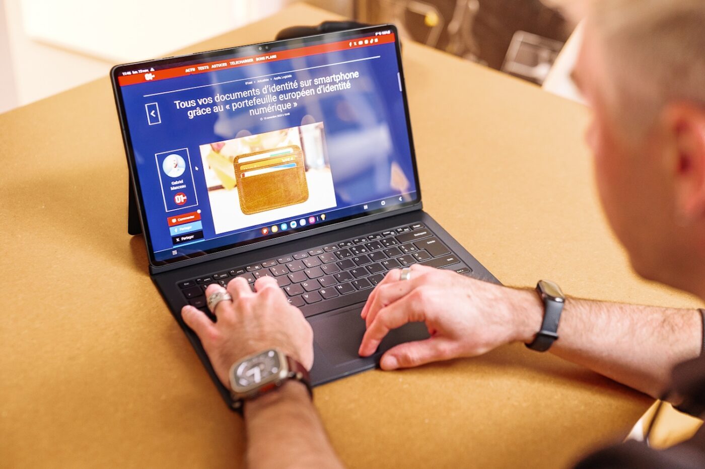 Test de la Samsung Galaxy Tab A9+ : la tablette à 300 euros idéale pour ...