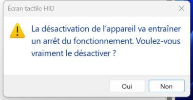Windows 11 : comment désactiver l’écran tactile de votre PC