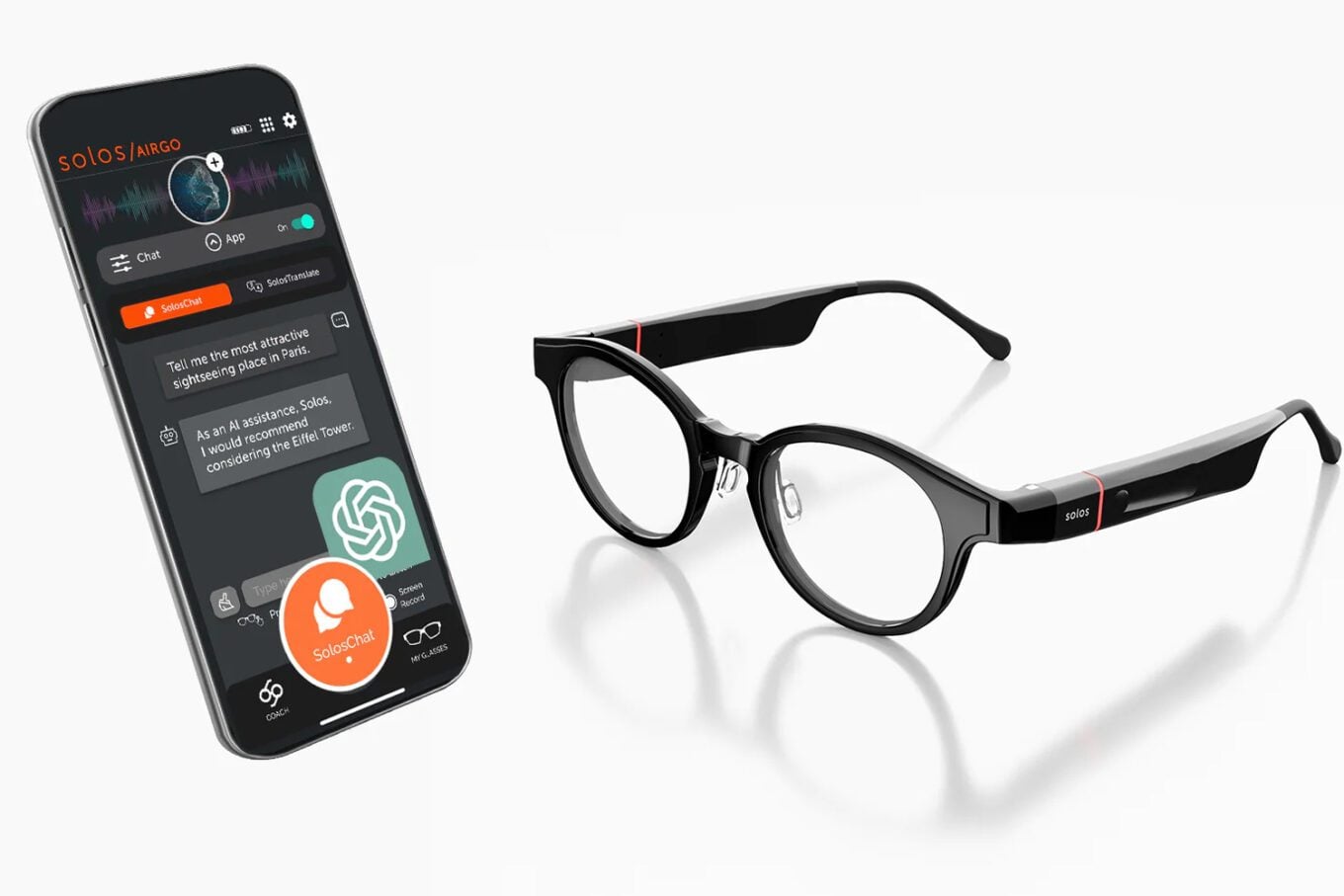Ces lunettes AR utilisent ChatGPT pour traduire vos conversations en ...