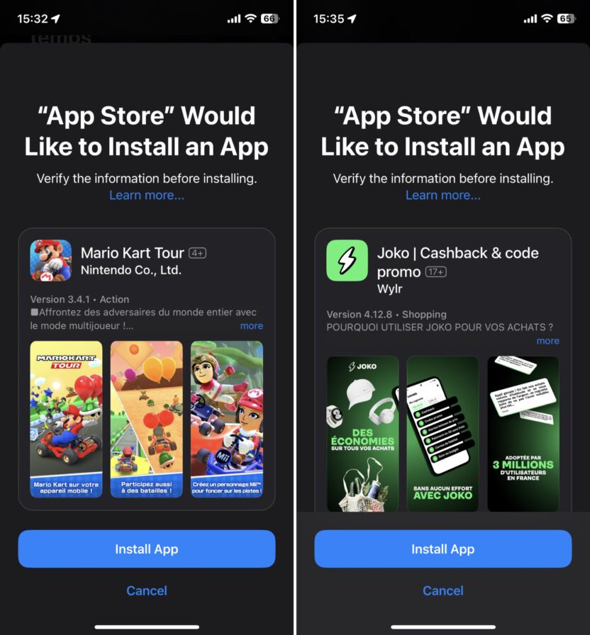 Apple n'en démord pas : les boutiques alternatives seraient une menace ...