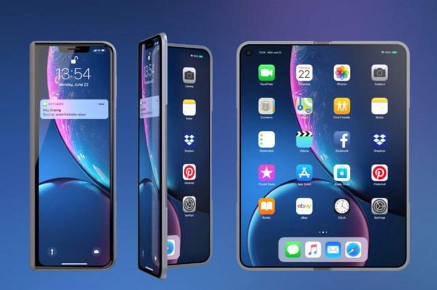 Le premier appareil pliable d'Apple arriverait en 2026 : l'iPhone va-t ...