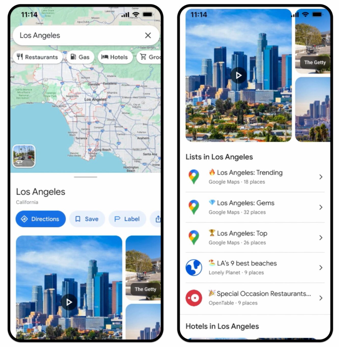 Google va alléger l'interface de Maps et ajouter des recommandations de ...
