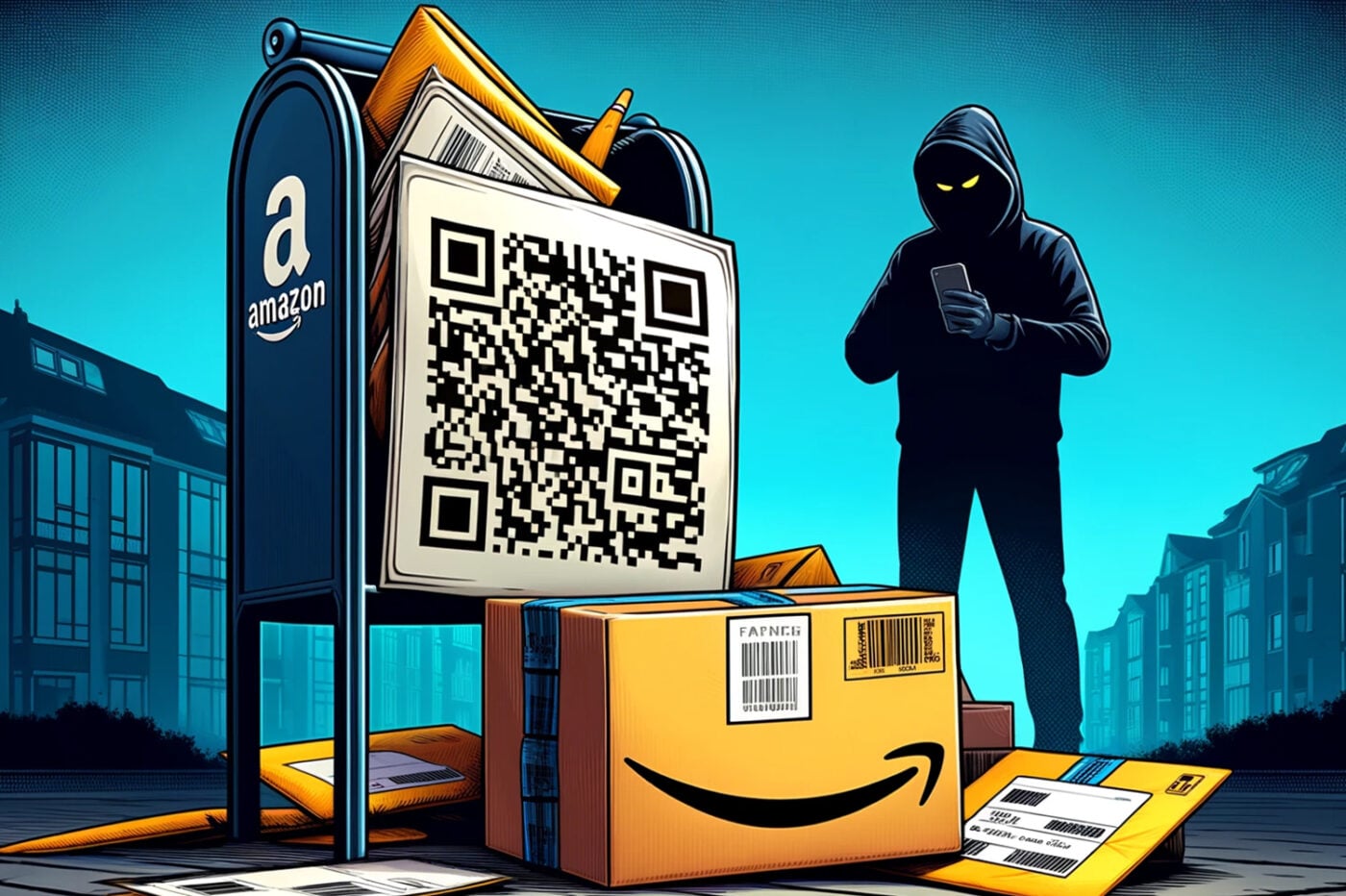 Nouvelle arnaque Amazon : attention aux faux QR codes dans votre boîte ...