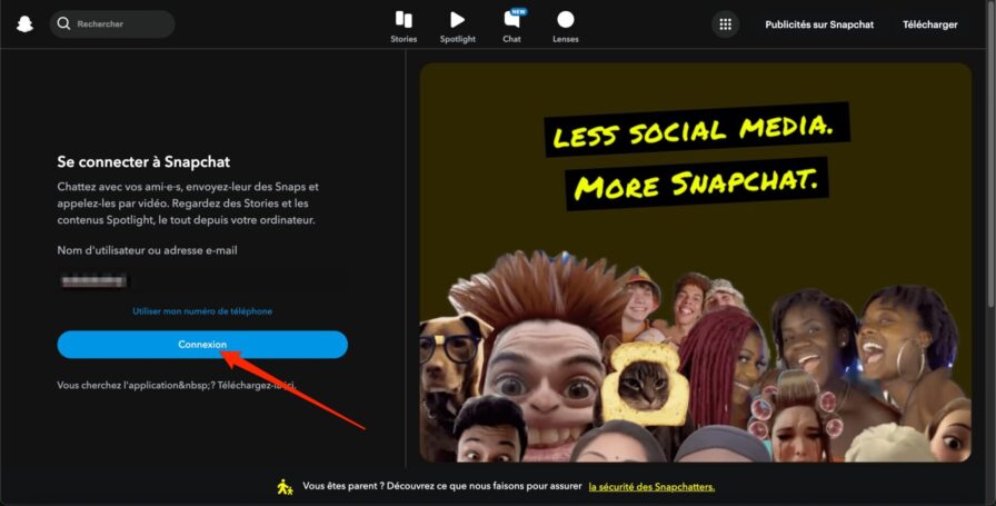 Snapchat Web : comment envoyer des snaps depuis un navigateur web
