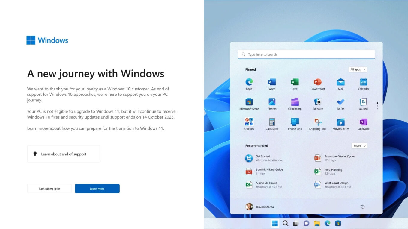 Microsoft veut vraiment que les utilisateurs de Windows 10 passent à ...