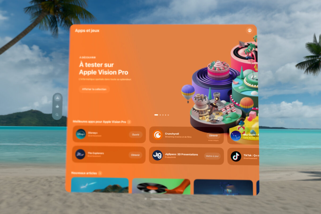 L'App Store du Vision Pro est encore très modeste six mois après son ...