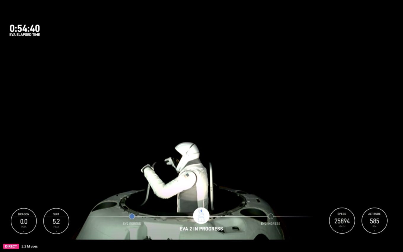 Polaris Dawn en direct : suivez la première sortie spatiale privée de l ...