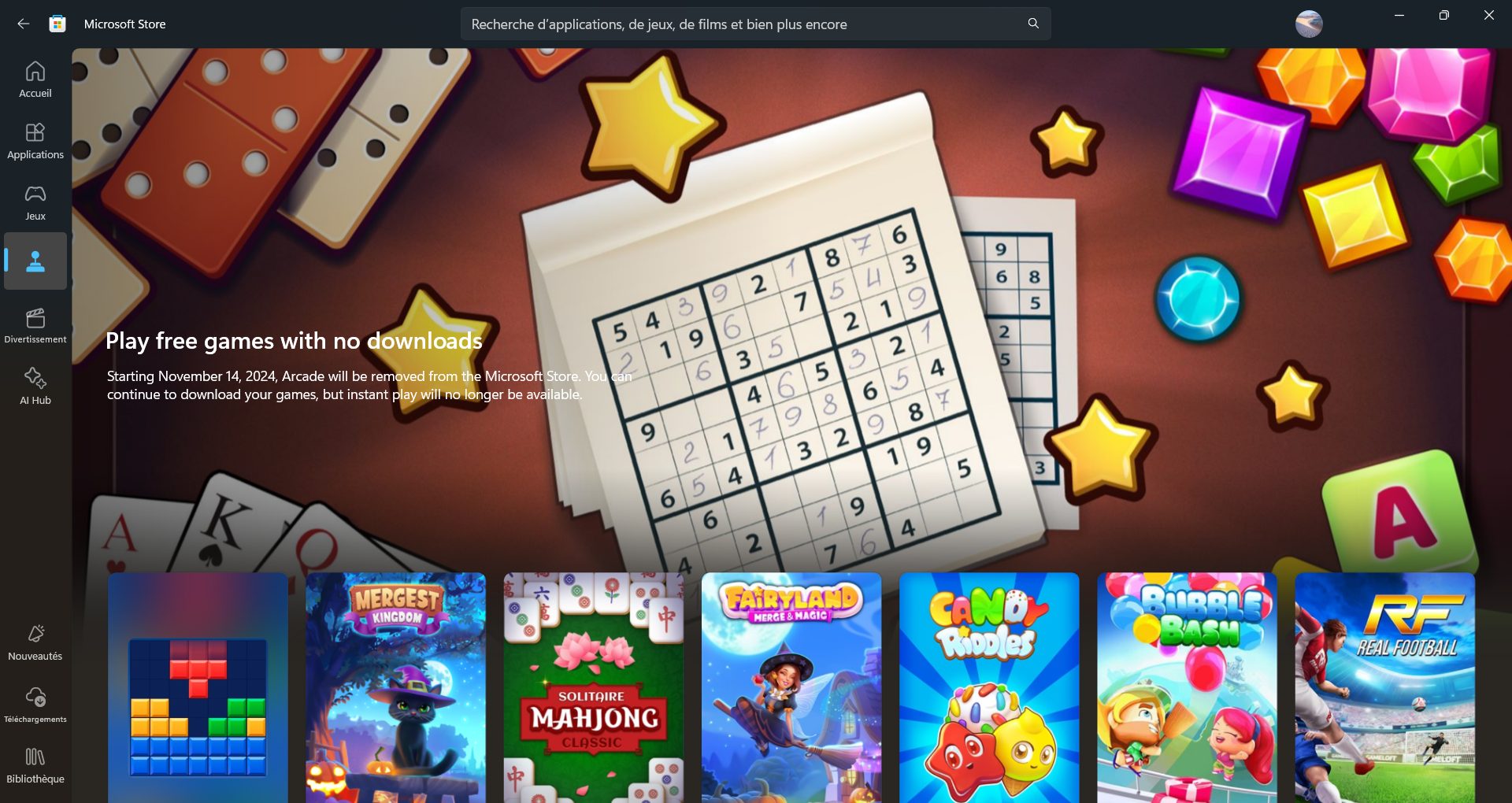 Microsoft Store : neuf mois après leur lancement, les jeux gratuits et ...