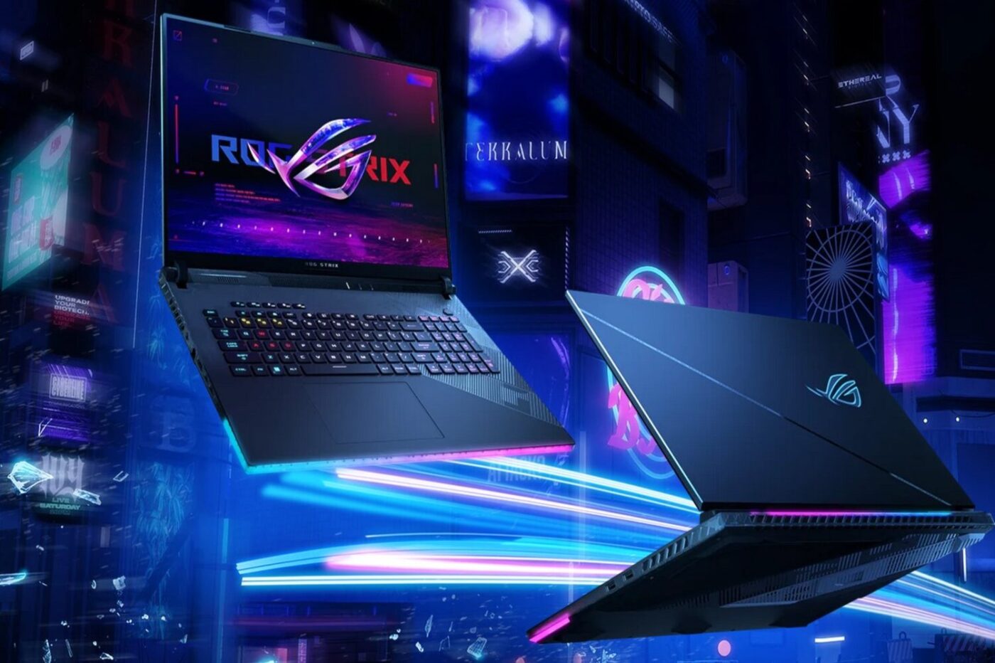 Des PC Portables Asus ROG armés de GeForce RTX 50 en vue