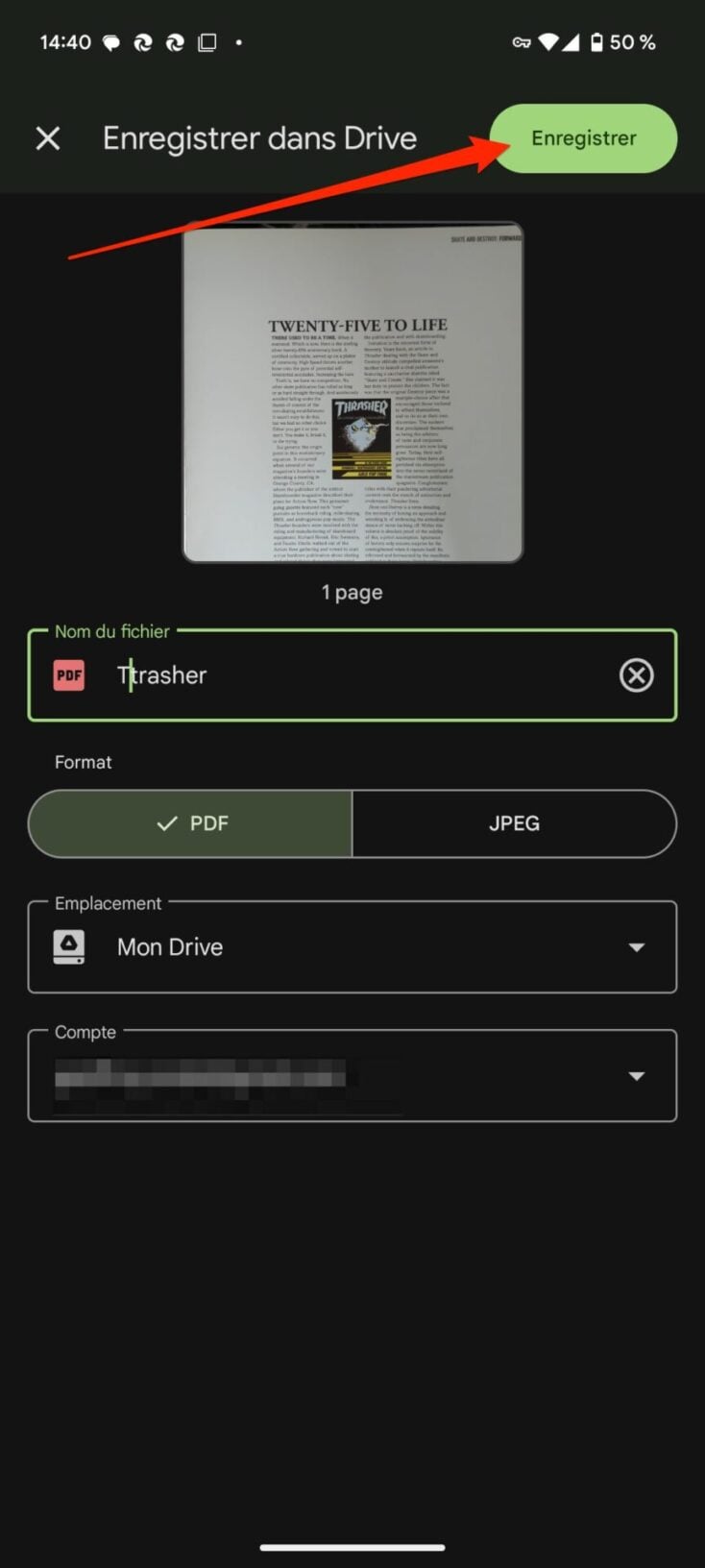 Comment scanner un document avec un smartphone Android ou un iPhone