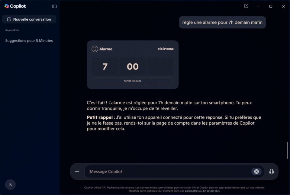 Windows 11 : l’appli Copilot prend désormais le contrôle de votre ...