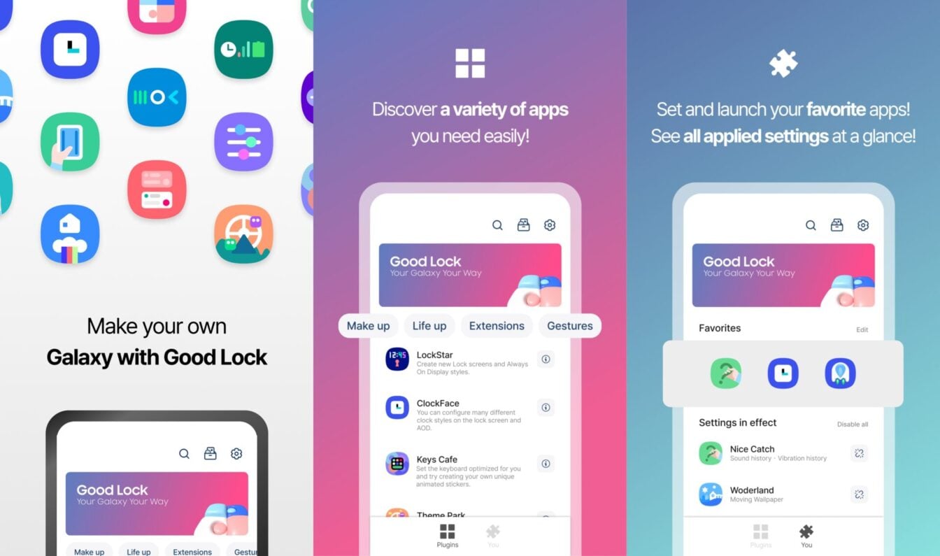 Samsung Good Lock : l'application enfin disponible sur Google Play