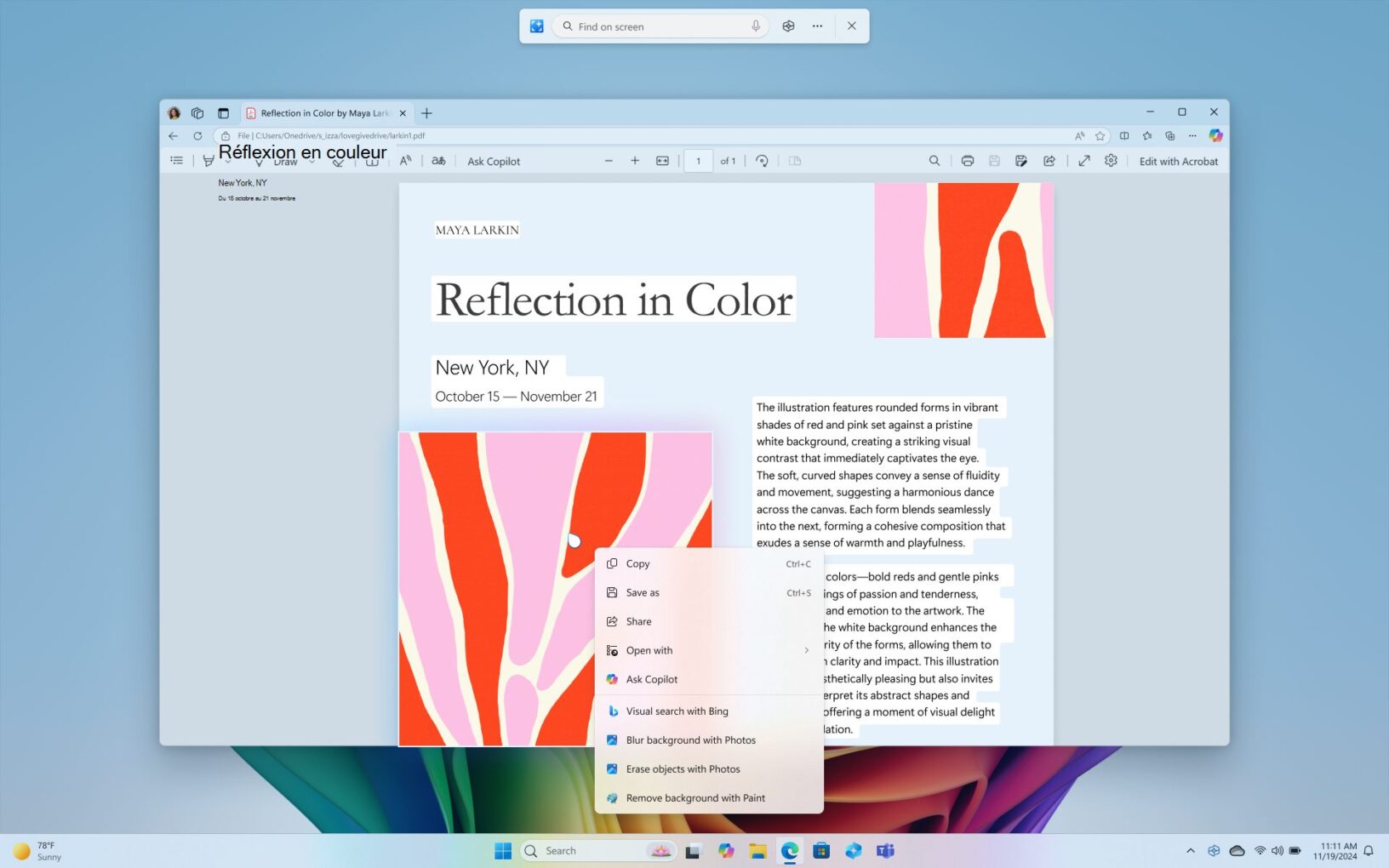 Windows 11 : comment utiliser « Click to do », les Actions par clic ...