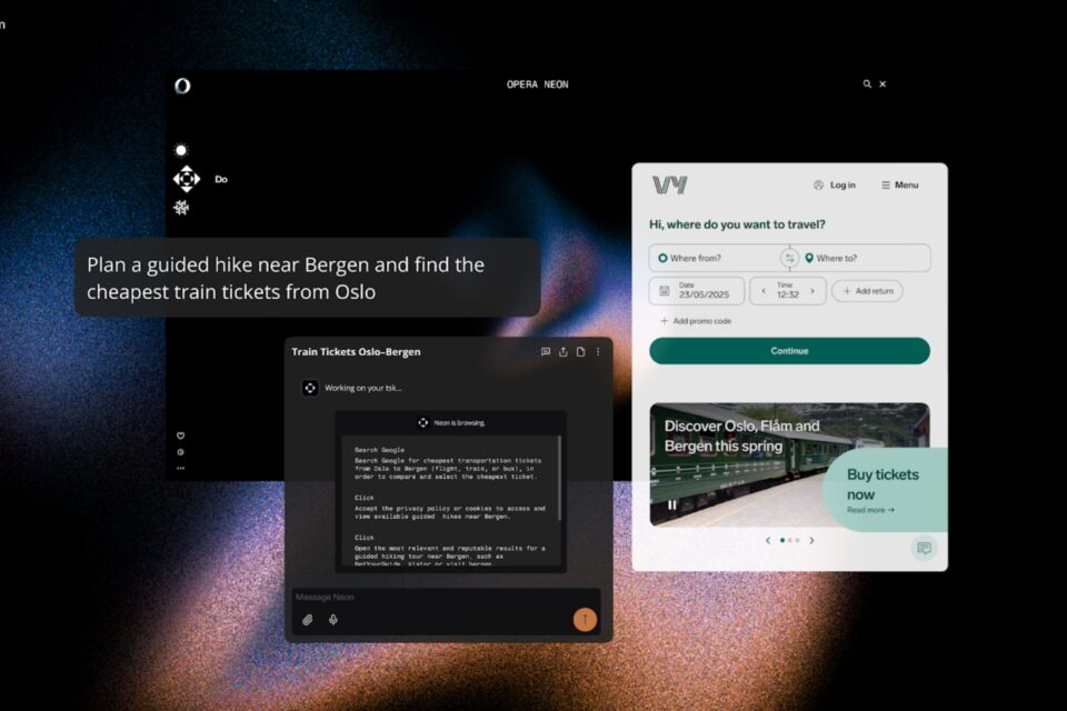 Opera dévoile Neon, le navigateur IA qui veut révolutionner votre ...