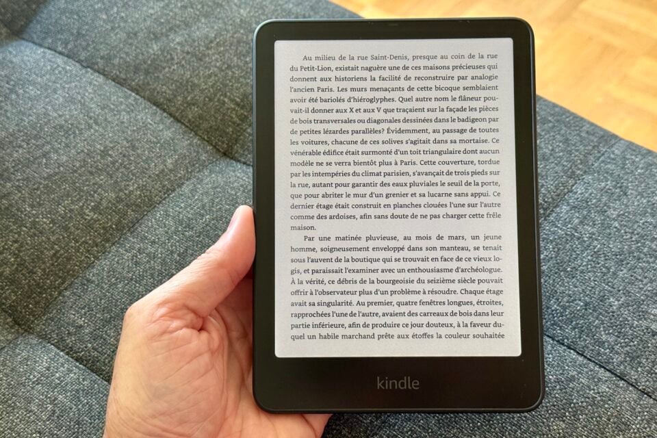 Test Kindle Colorsoft : écran couleur, charge sans fil… la liseuse du ...