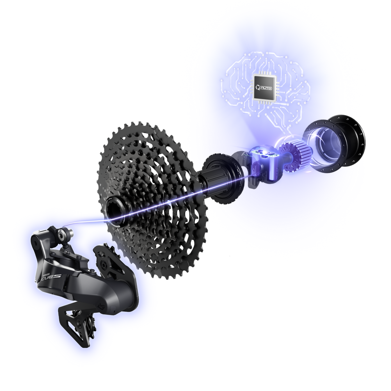 Shimano : une nouvelle transmission automatique sans fil et sans ...