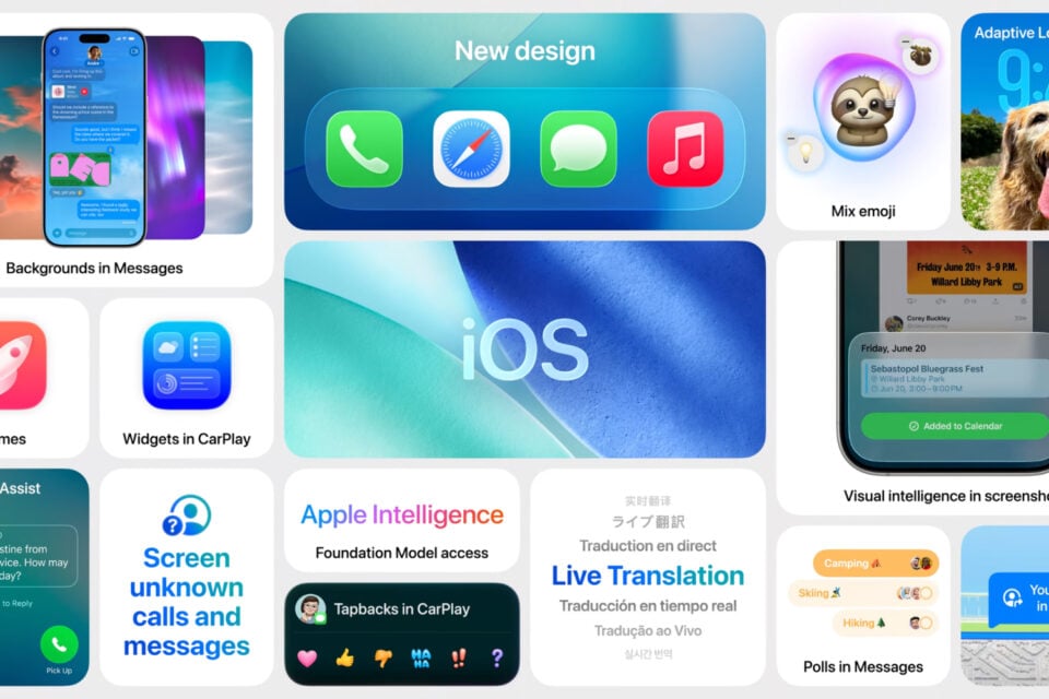 iOS 26 est officiellement disponible sur l'iPhone, voici tout ce qu’il ...