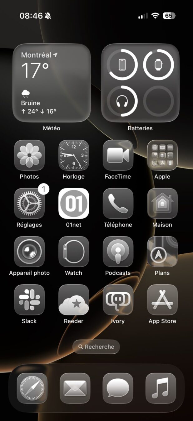 Liquid Glass dans iOS 26 : ce qui est bien dans la nouvelle interface d ...