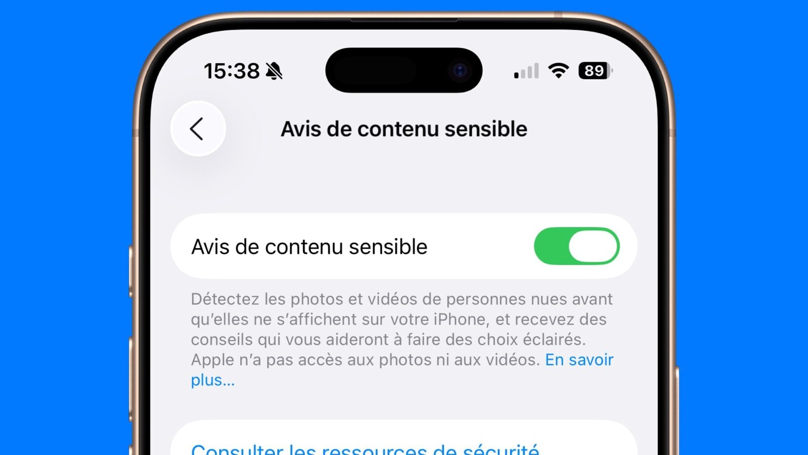 iOS 26 peut détecter si vous vous déshabillez pendant un appel vidéo ...