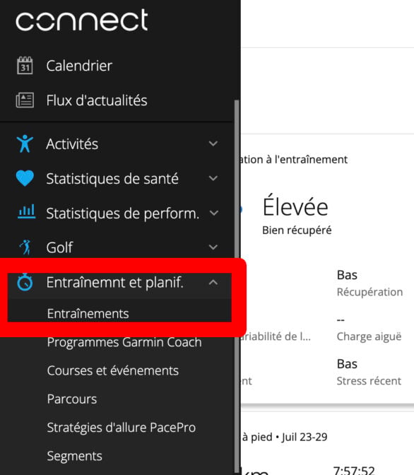 Comment créer un plan d’entraînement sur sa montre Garmin