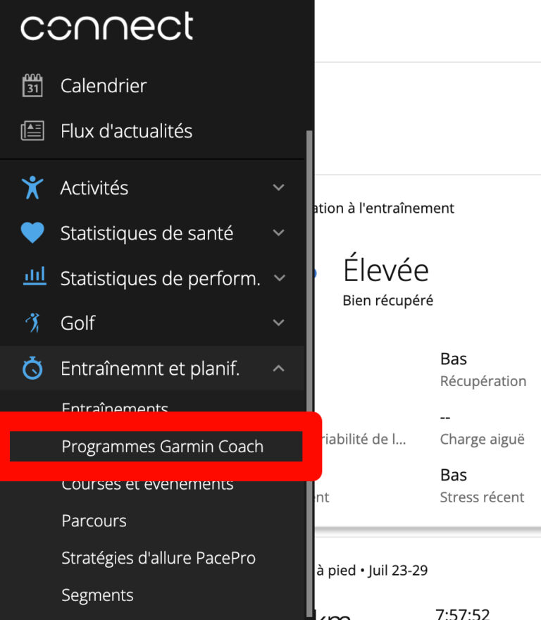 Comment créer un plan d’entraînement sur sa montre Garmin