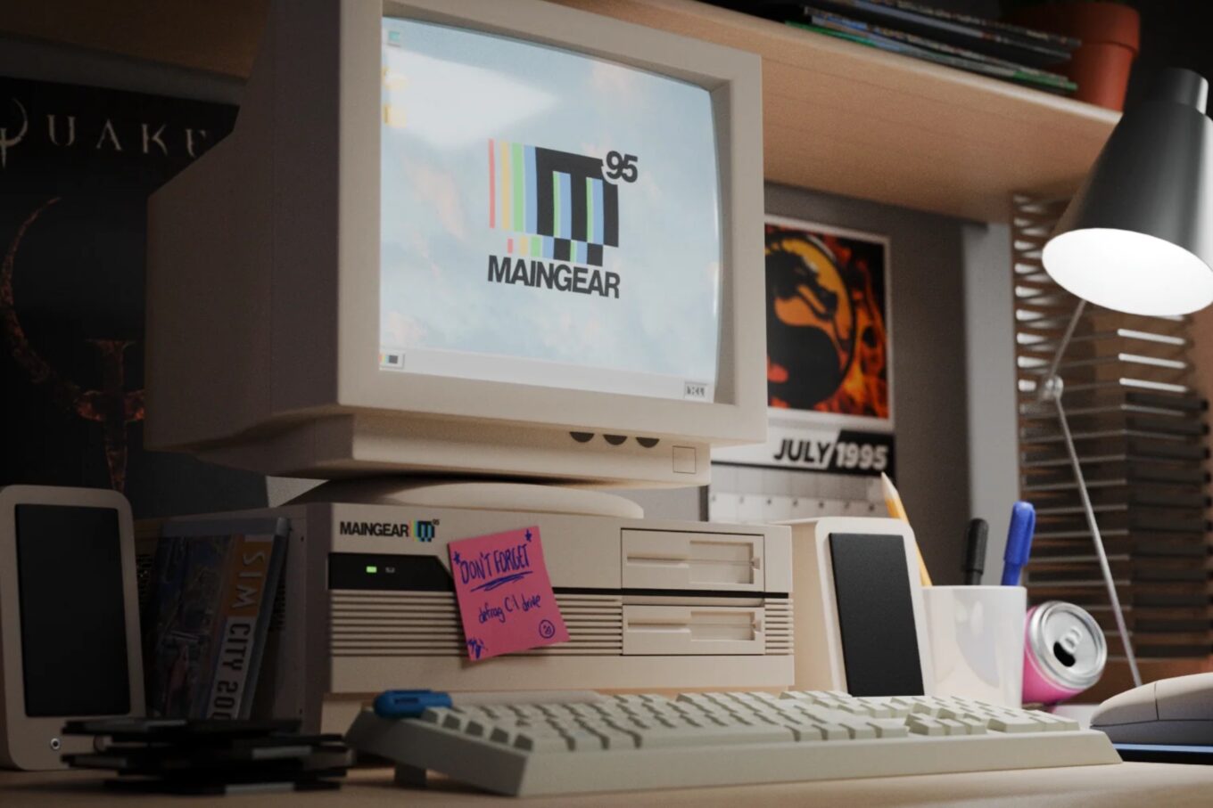 Le Retro95 est un PC « années 90 » à l’extérieur, mais très 2025 à l ...