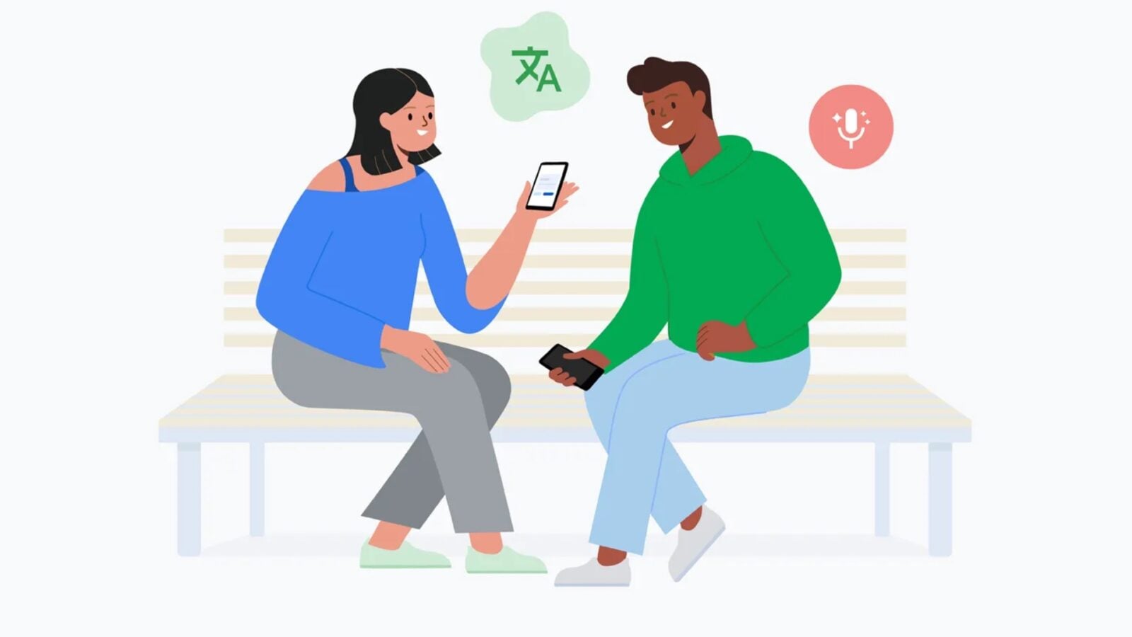 L'app Google Traduction traduit les conversations en temps réel