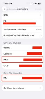 Numéro IMEI : comment le trouver et à quoi sert-il