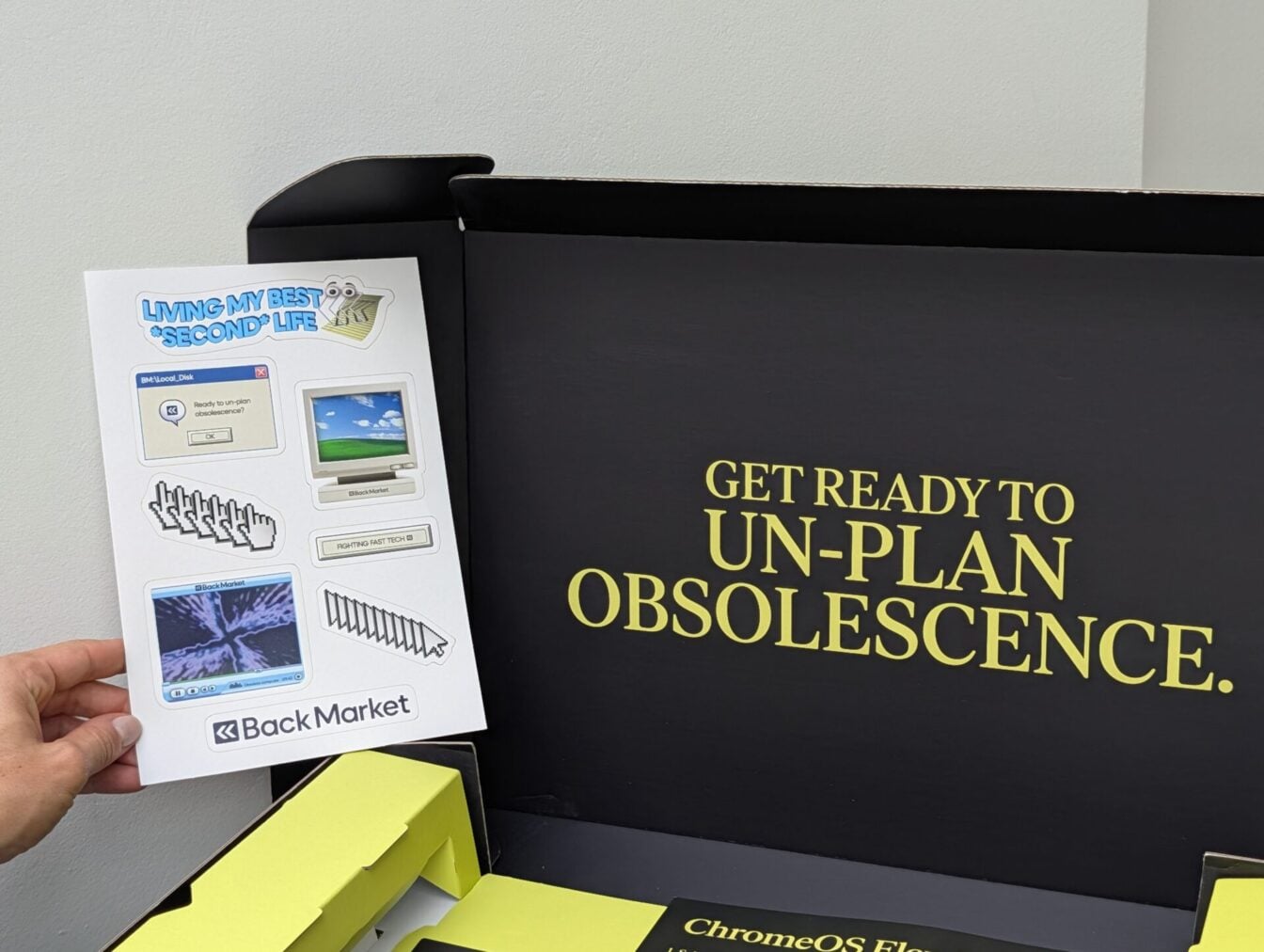 Back Market trolle Windows avec son PC à 99 € (ils ont même piqué le logo)