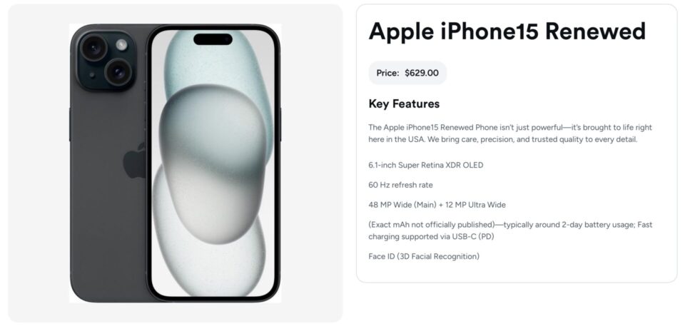 Trump Mobile vend des iPhone reconditionnés (pas du tout « 100 % USA ...