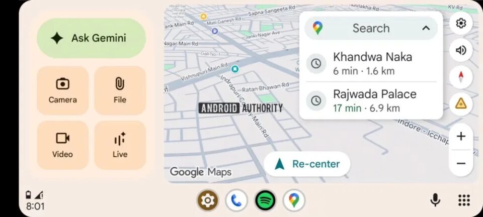 Android Auto va enfin intégrer des widgets : voici à quoi ça ressemble