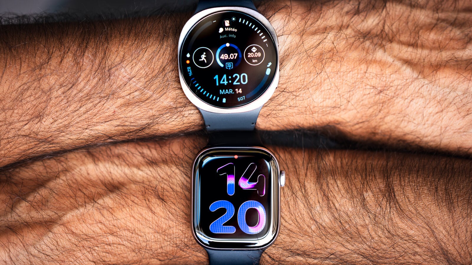 Apple Watch Series 11 ou Galaxy Watch8 : j'ai couru le 20 km de Paris ...