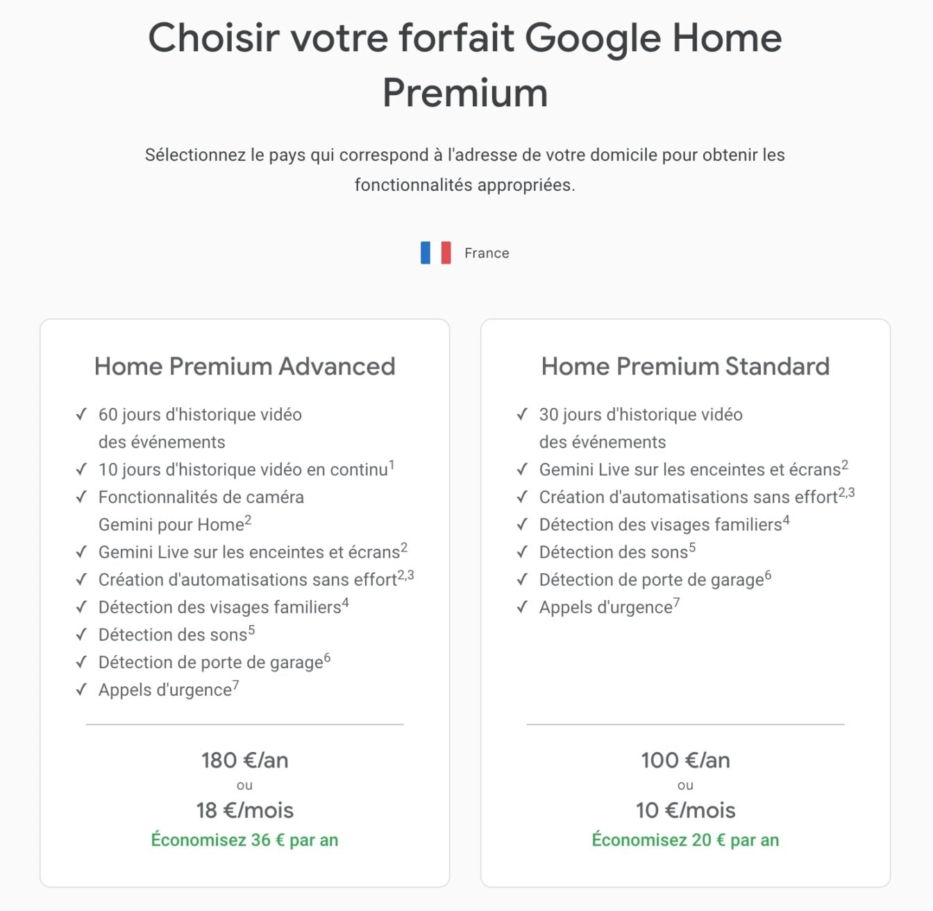 Google Home Premium détaille enfin ses nouveaux abonnements et leur ...